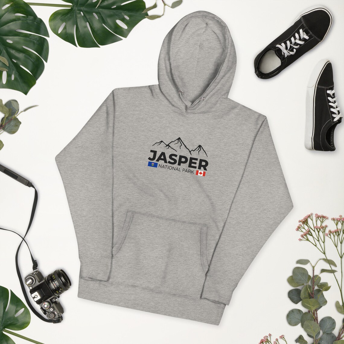 Jasper National Park Unisex Hooded Sweatshirt, Alberta, Canada ...