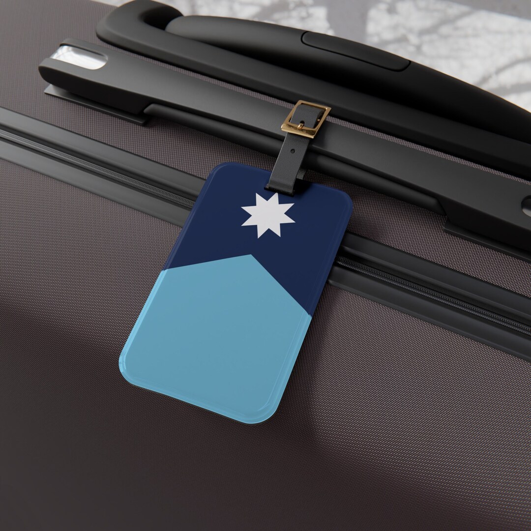 Luggage Tag, New Minnesota State Flag, Flag of Minnesota - Etsy