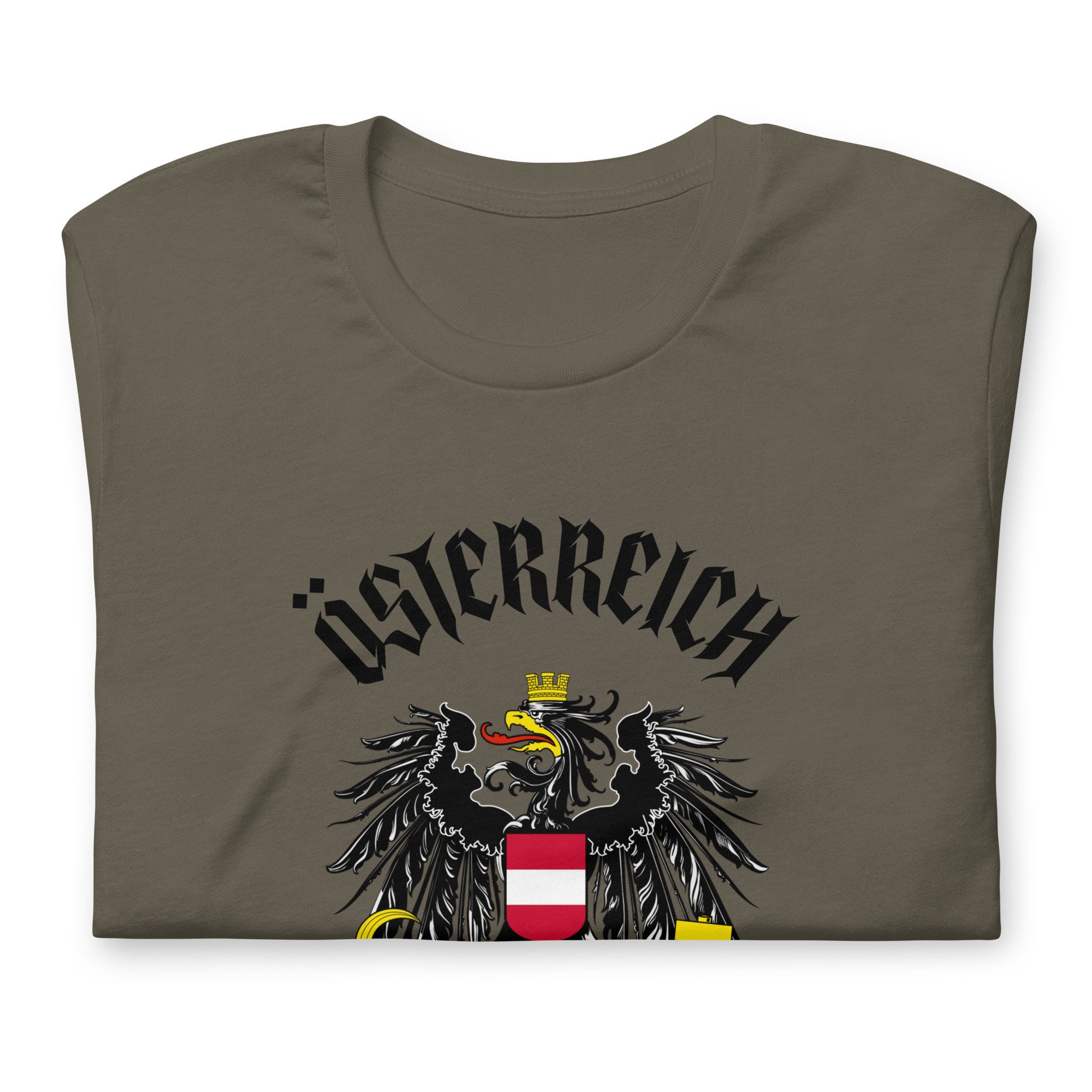 Austria Österreich Unisex T-shirt, Austrian Coat of Arms, Bundeswappen ...