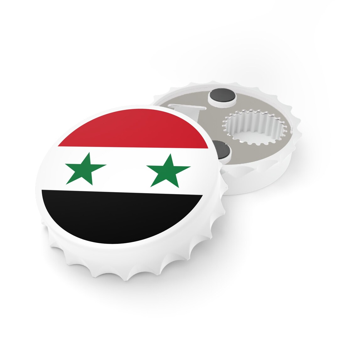 Syria Flag Bottle Opener, Syrian Flag Decor, Bar Gift, Travel Gift ...