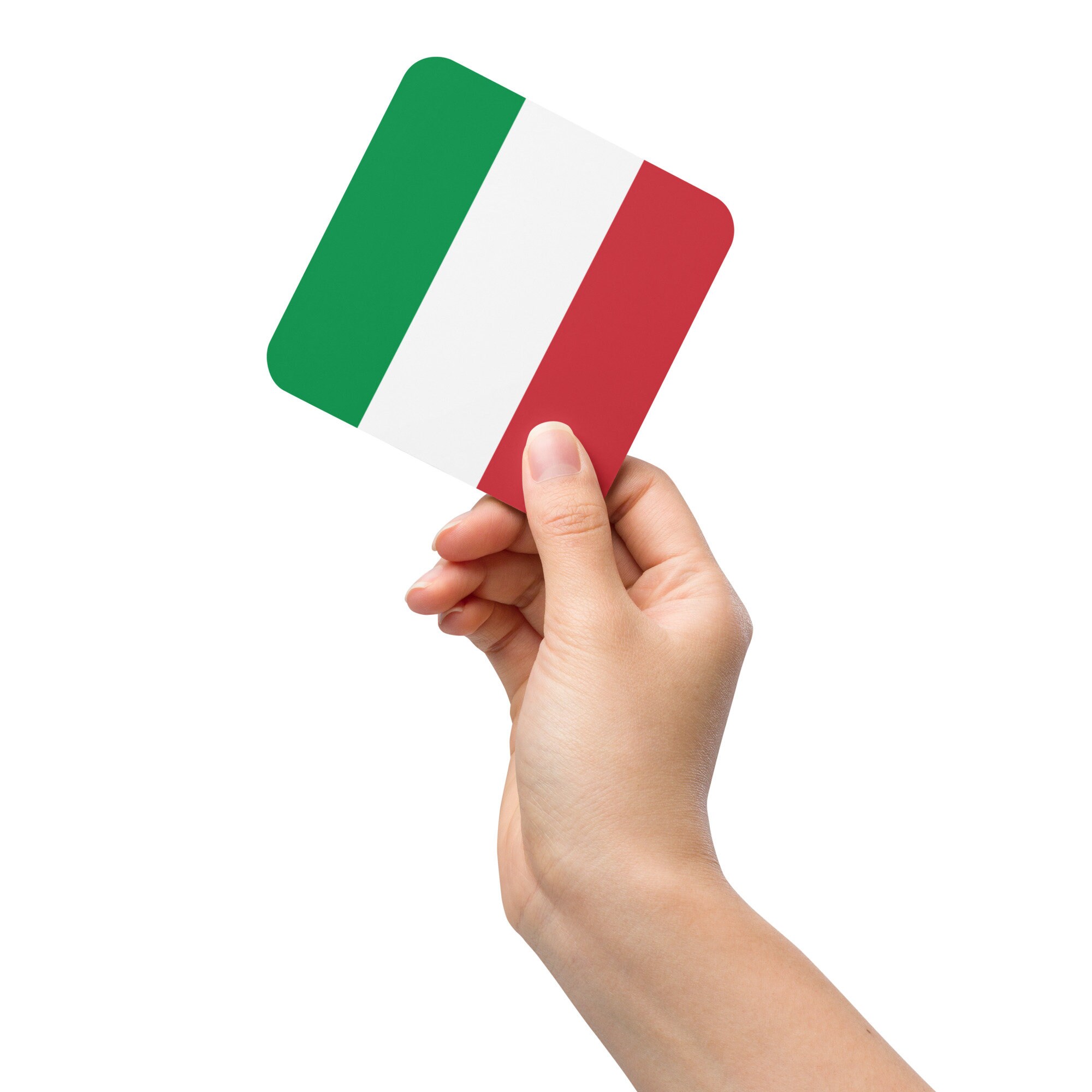 Italy Flag Cork-back Coaster, Italia, Italian Flag, Travel Souvenir ...