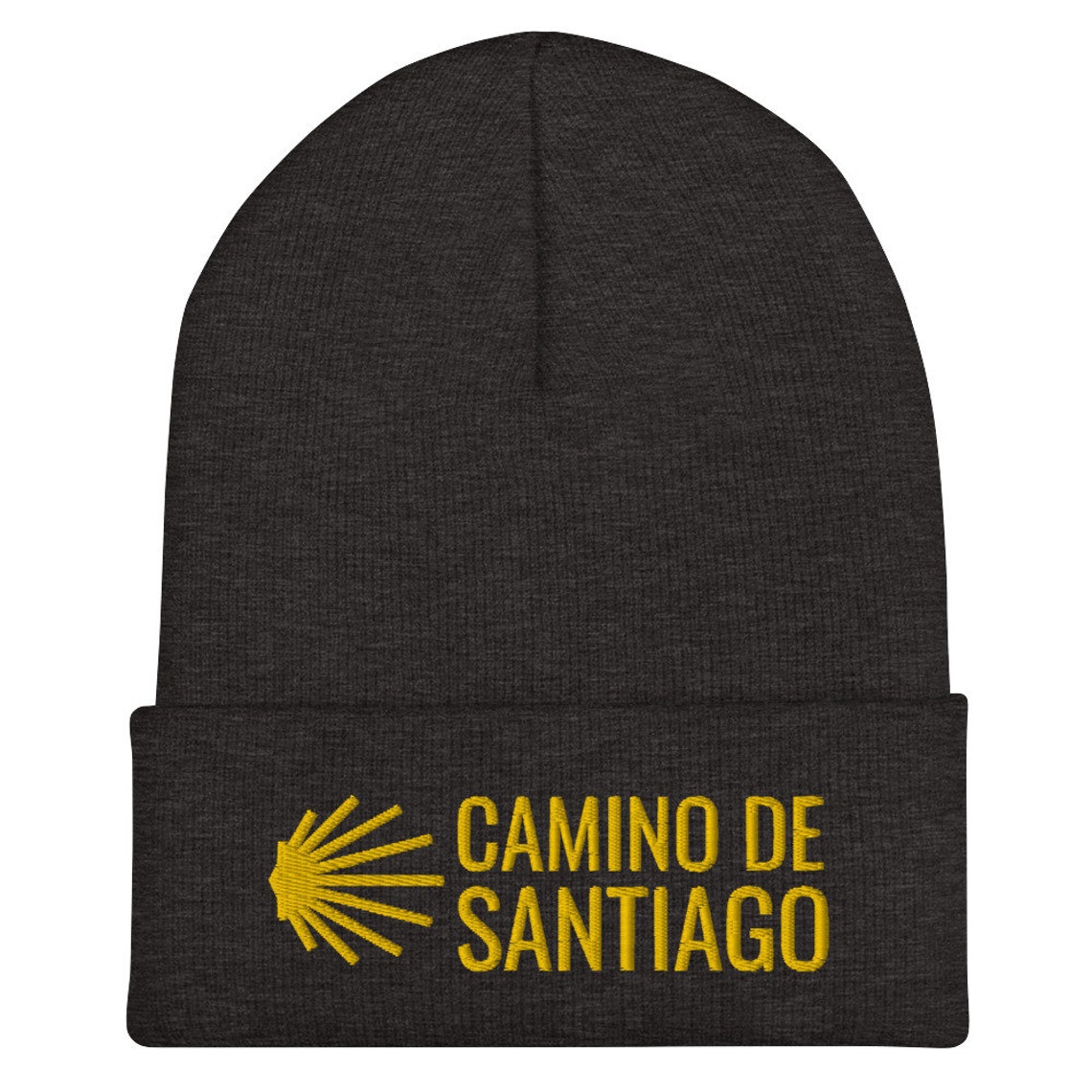 Camino De Santiago Shell Unisex Cuffed Beanie, Hat, Cap, Pilgrimage ...