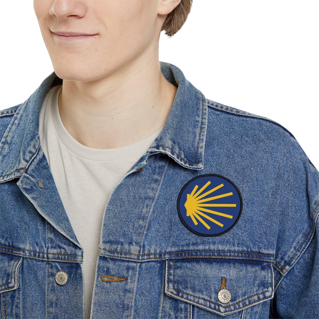 Camino De Santiago Iron-on Patch, Scallop Shell, 4 Shapes Available ...