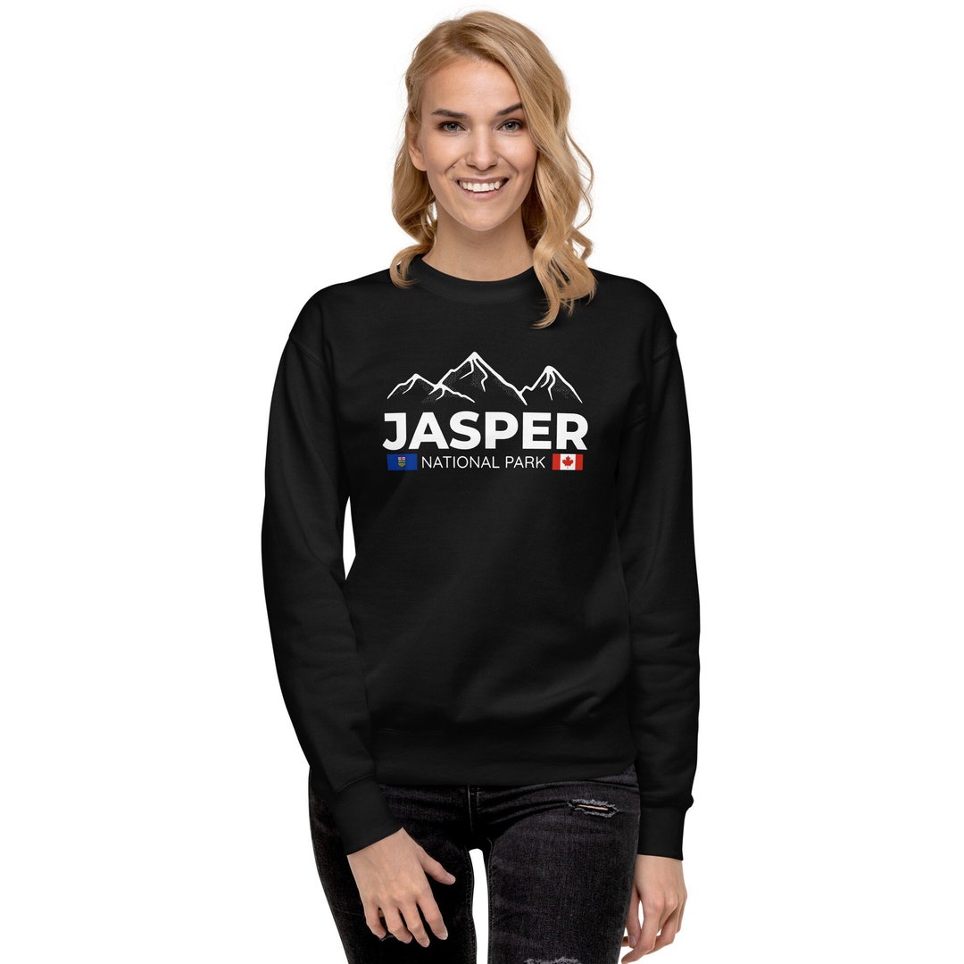 Jasper National Park Unisex Premium Sweatshirt, Alberta, Canada ...