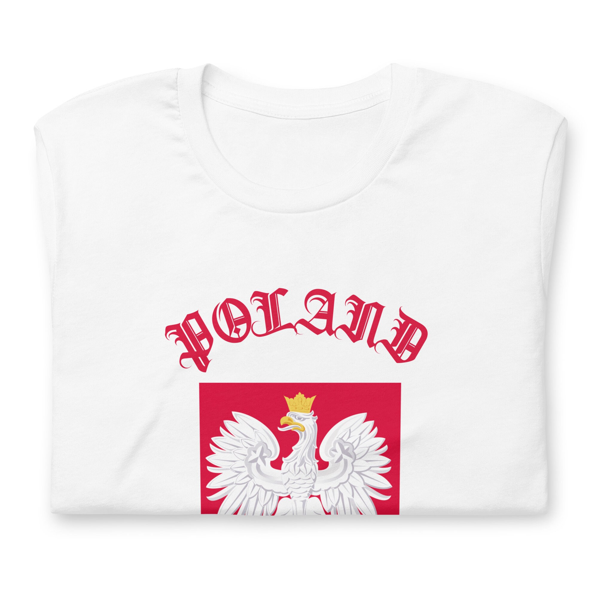 Poland Polska Unisex T-shirt, Polish Coat of Arms, Godło, Poland ...