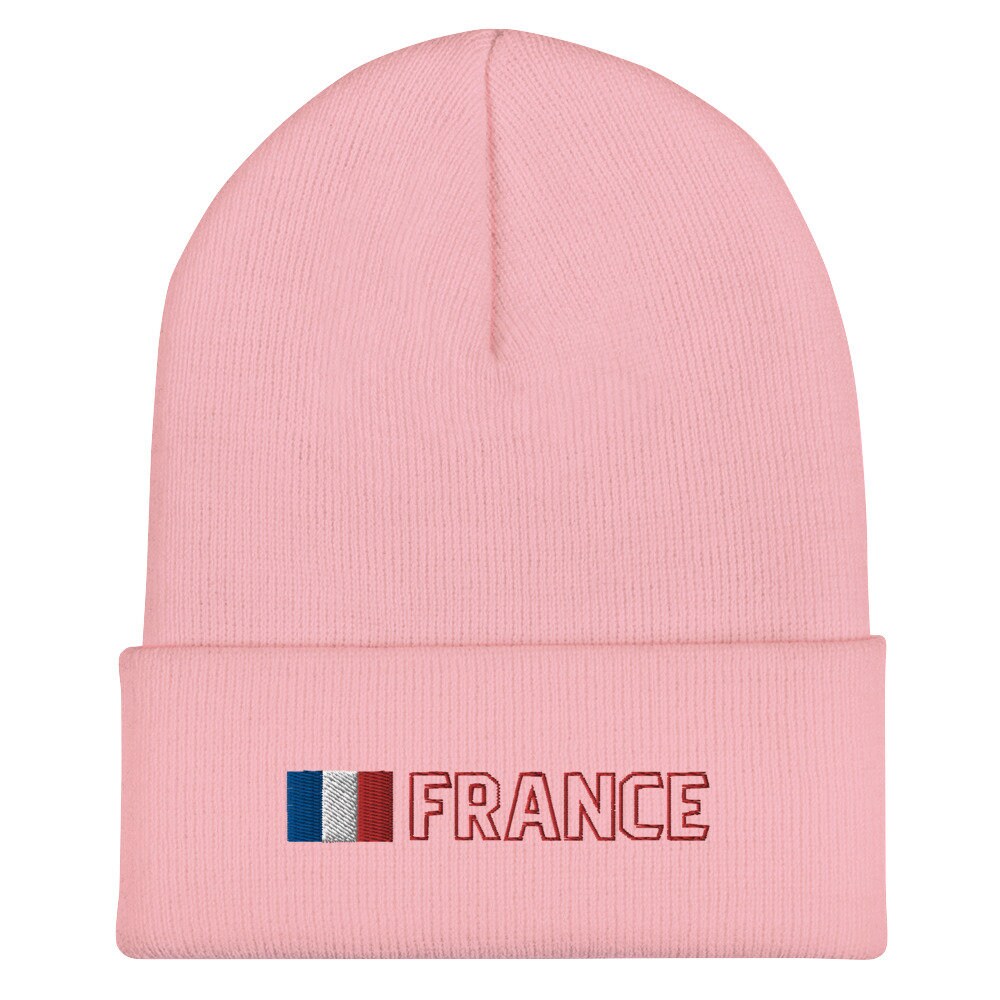 France National Flag Unisex Cuffed Beanie, Hat, Cap, Française, Drapeau ...