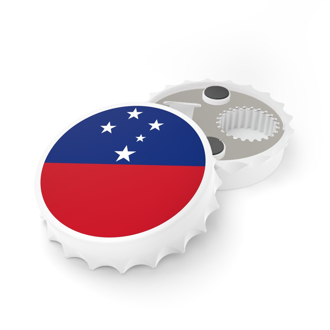 Samoa Flag Bottle Opener, Samoan Flag Decor, Bar Gift, Travel Gift ...