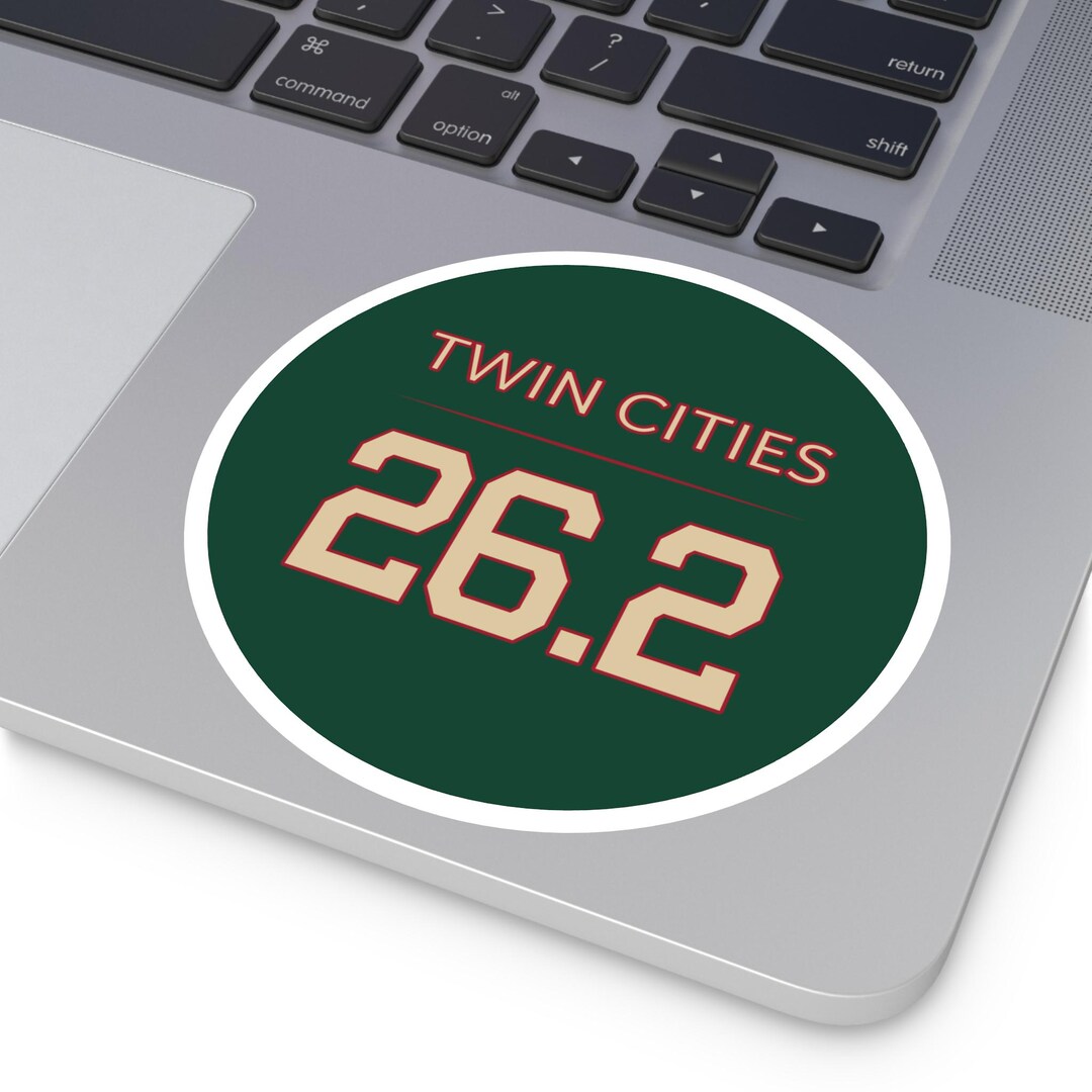 Twin Cities Marathon 26.2 Run Sticker, Minneapolis Sports Inspired ...