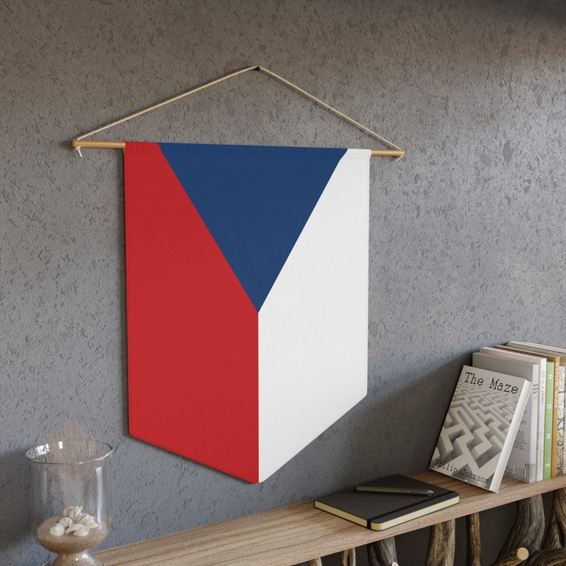 Czech Flag Pennant Banner, Wall Decor, Czechia, Czech Republic - Etsy