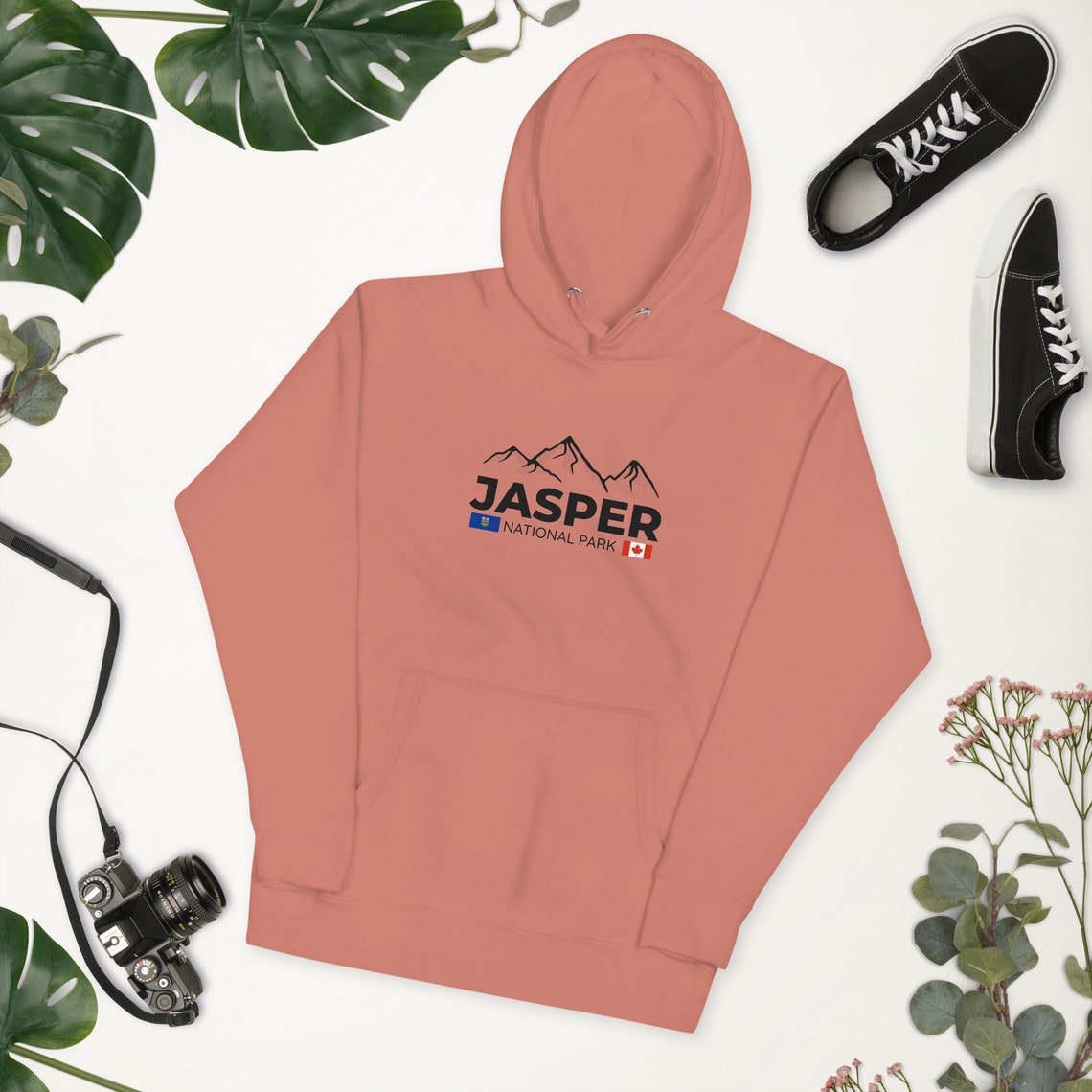 Jasper National Park Unisex Hooded Sweatshirt, Alberta, Canada ...