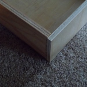 Rectangles, Unfinished Wood Craft Rectangular Box, 10" and Larger, Made ...