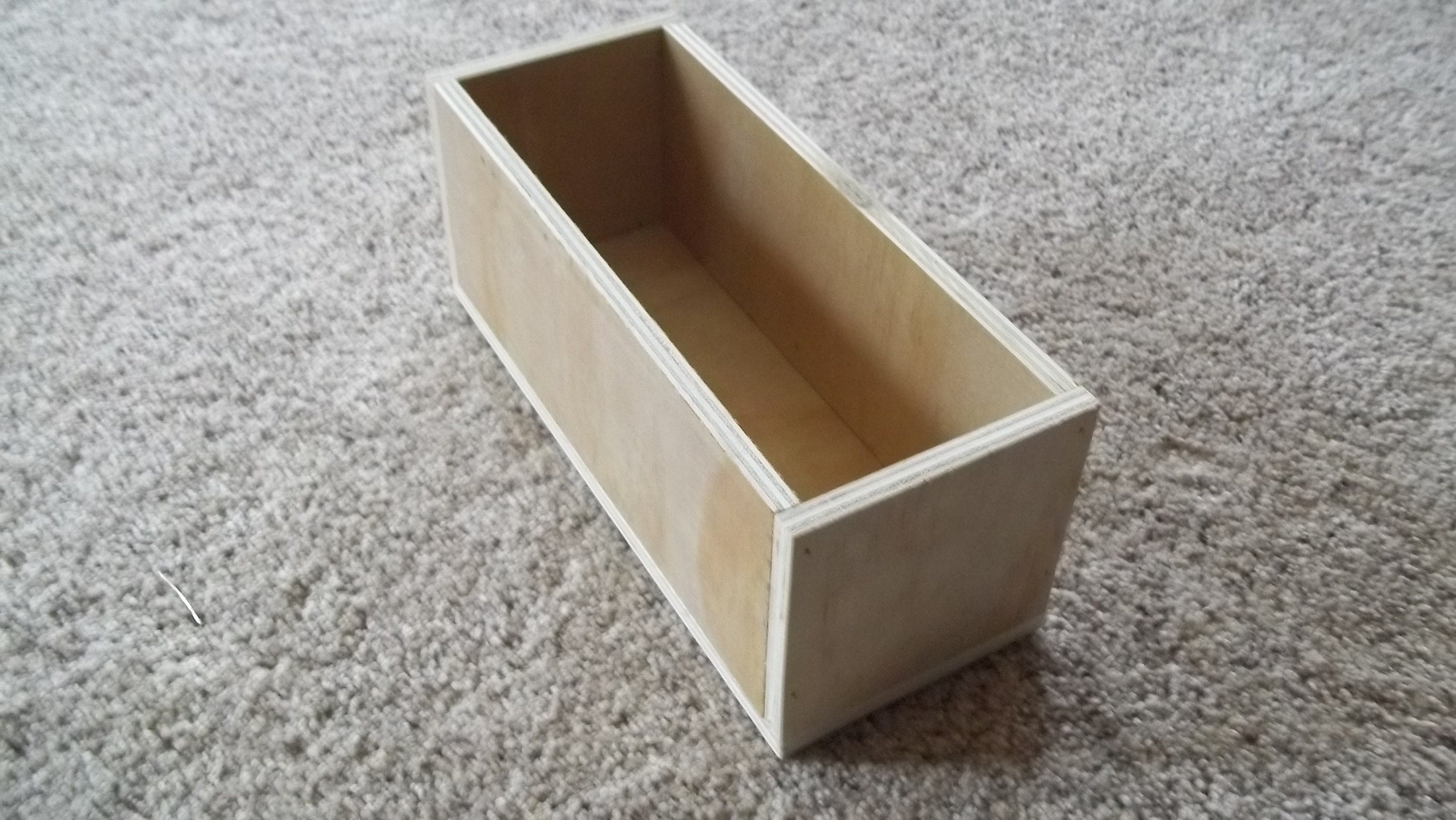 Rectangles Unfinished Wood Craft Rectanglar Box Made From - Etsy