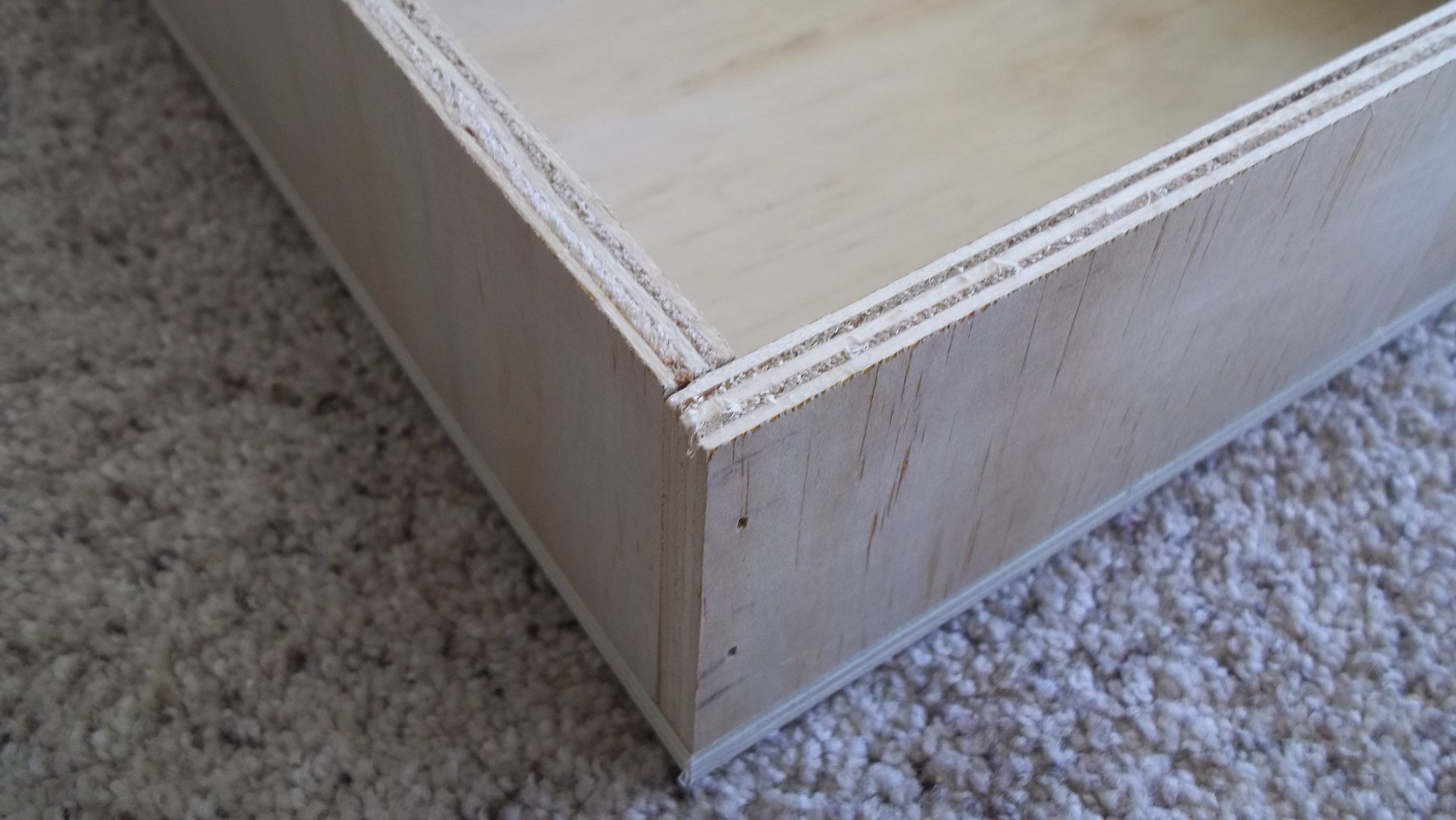 Squares 10 Unfinished Wood Craft Square Box From - Etsy