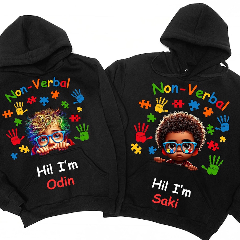 Non Verbal Autism Kid - Etsy