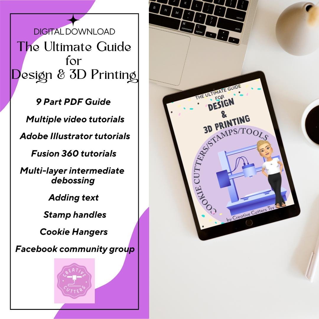 The Ultimate Guide for Design & 3D Printing, 3D Printing Guide, Guide ...