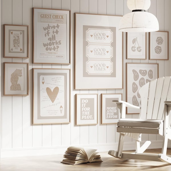 Neutral Wall Art - Etsy