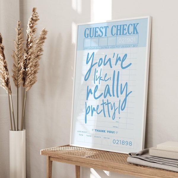 Preppy Posters Blue - Etsy