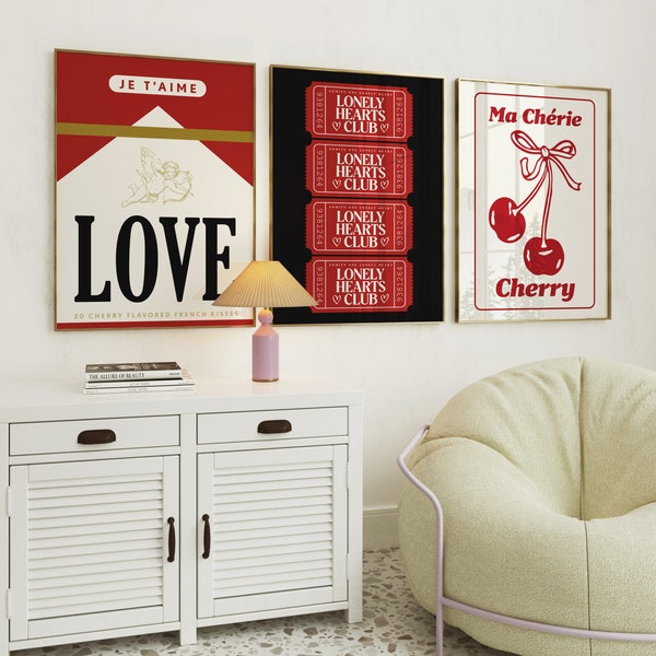 Cherry Art Print - Etsy