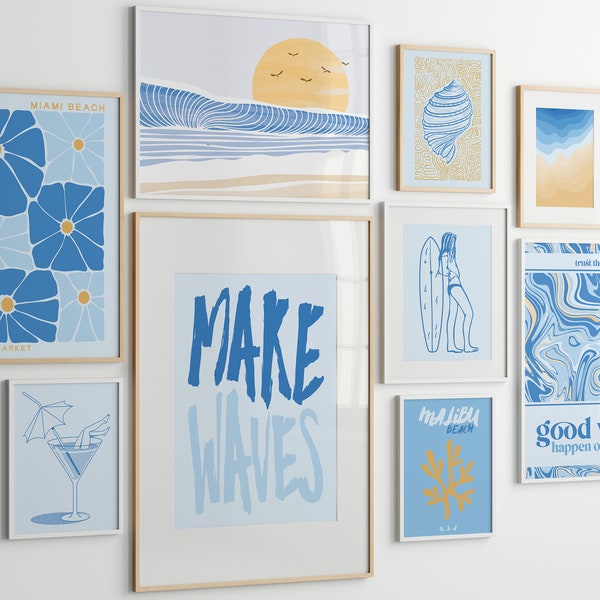 Coastal Room Decor Aesthetic - Etsy