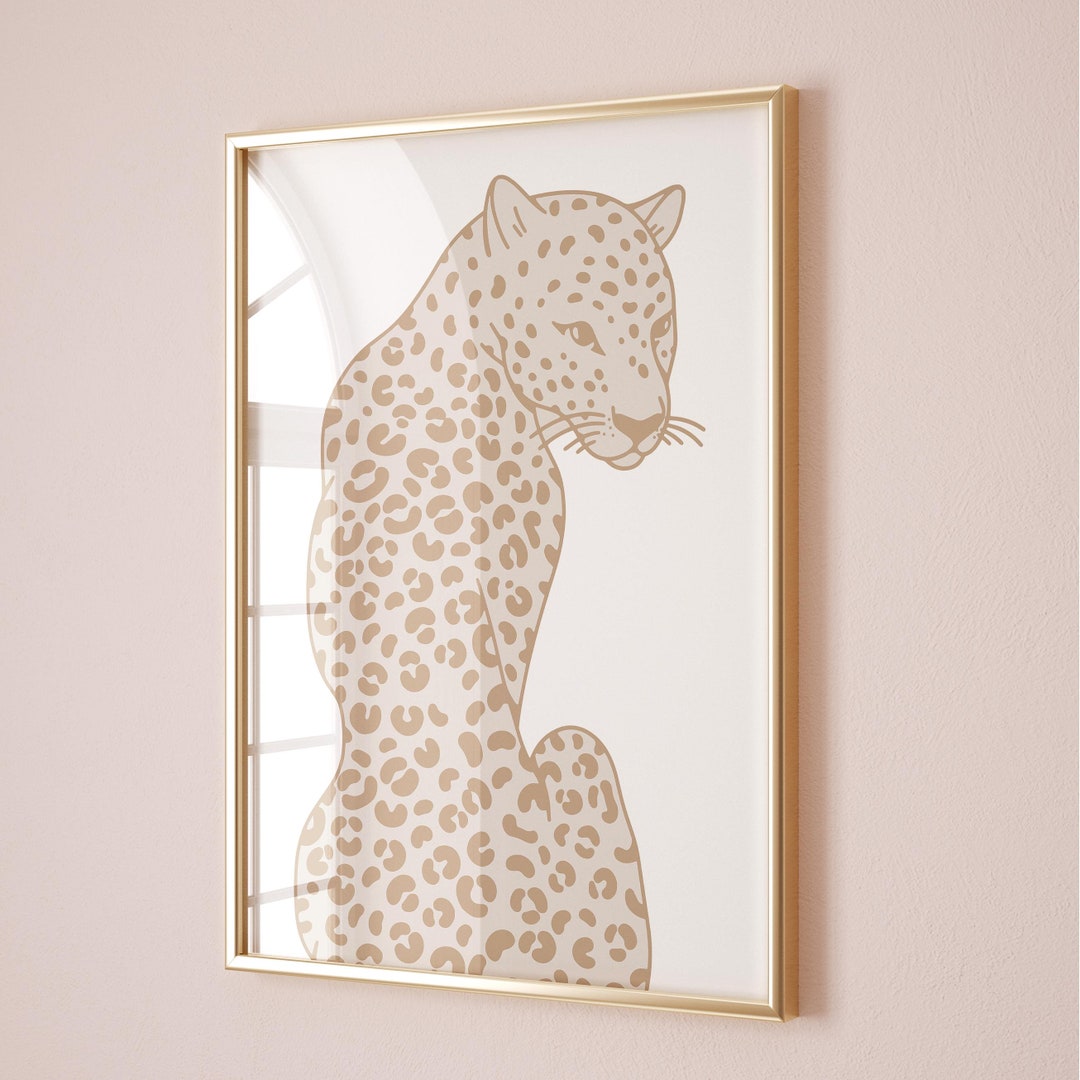 Cheetah Print, Neutral Wall Art (digital Download) - Etsy