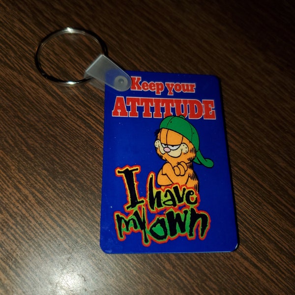 Garfield Keychain - Etsy