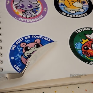 Sticker Bomb Sticker Book | Reusable | A5 | Notebook | Sticker ...