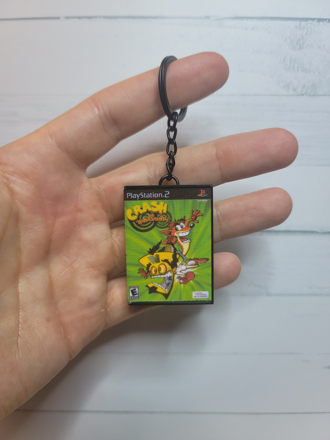 Playstation 2 Game Case Keychain - Etsy