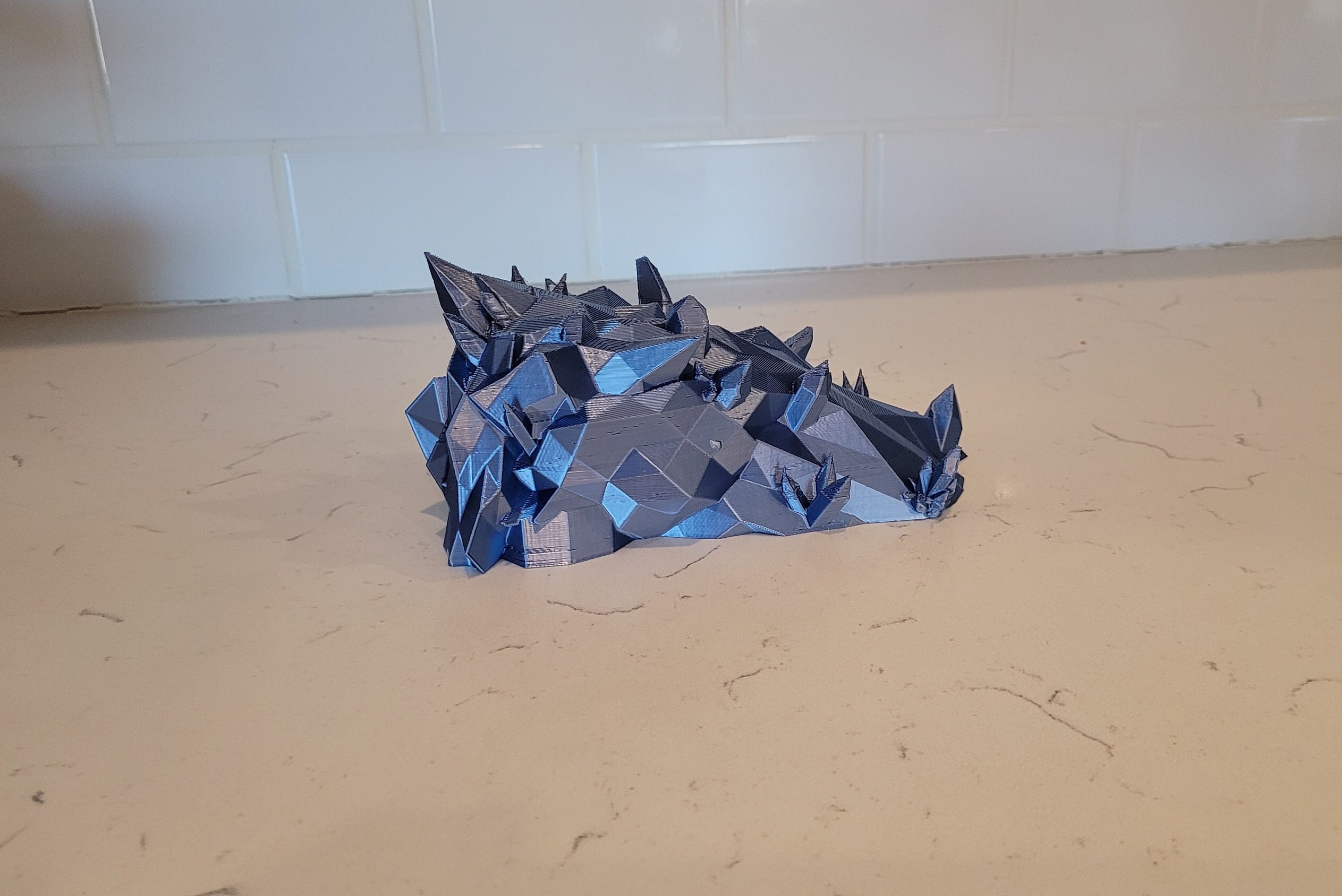 3D Printed Dragon Display Stand: Articulated Dragon Home - Etsy