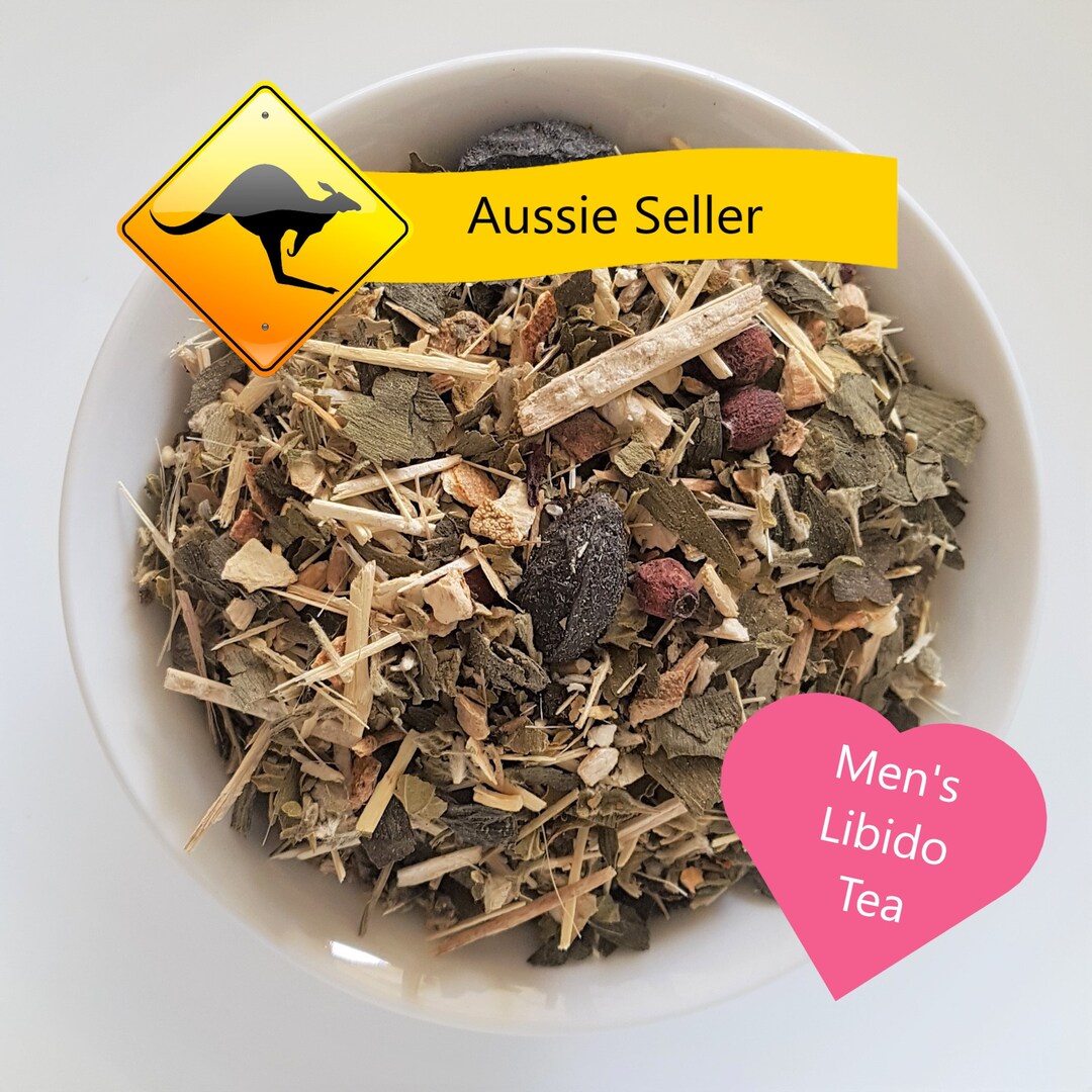 ORGANIC Mens Libido Tea Fresh Natural Herbs Herbal Loose Leaf Tea Fresh ...