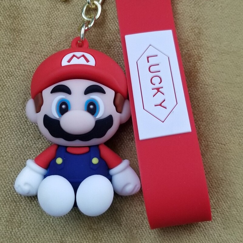 Super Mario Keychain - Etsy