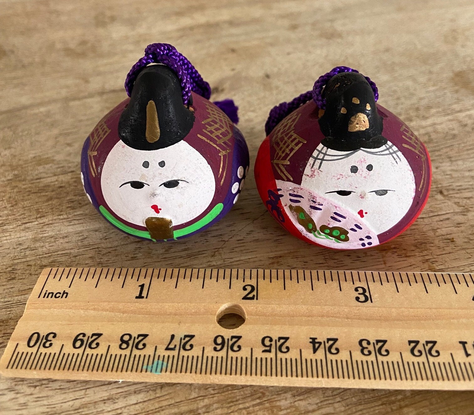 Vintage Japanese Dorei Bell Set - Man & Woman - Etsy