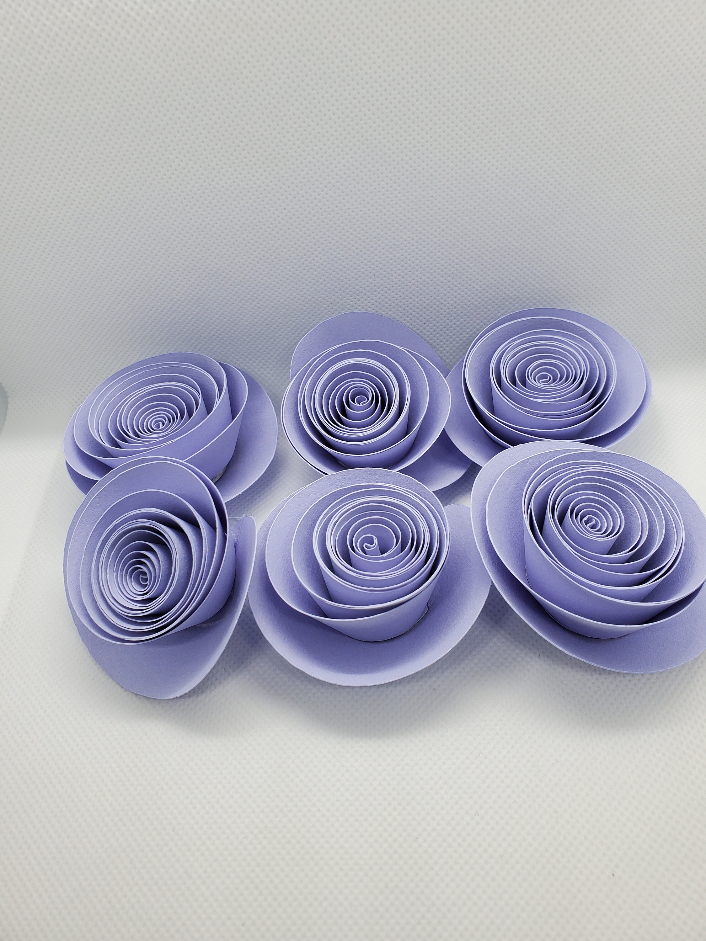 Pastel Rolled Paper Flowers - Etsy