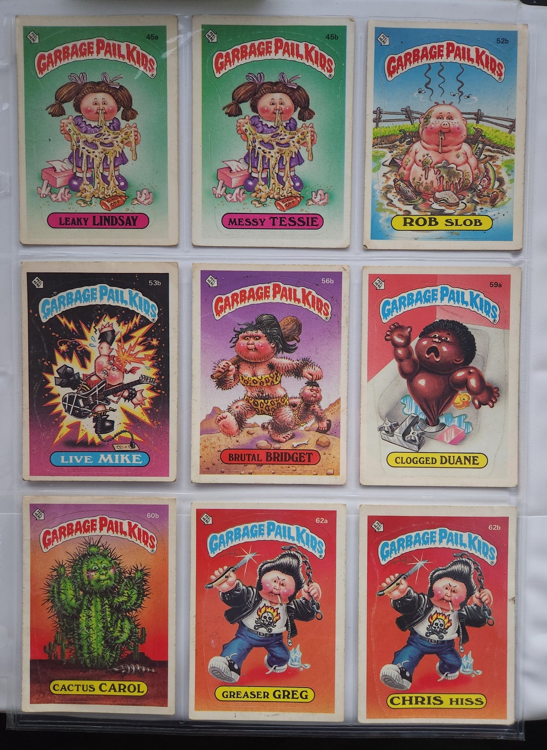 Garbage Pail Kid Cards - OS2 Series - Set of 14 - Etsy