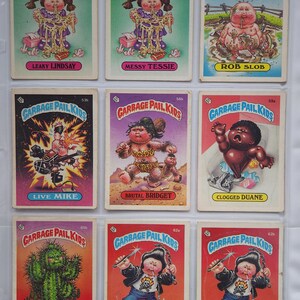 Garbage Pail Kid Cards - OS2 Series - Set of 14 - Etsy