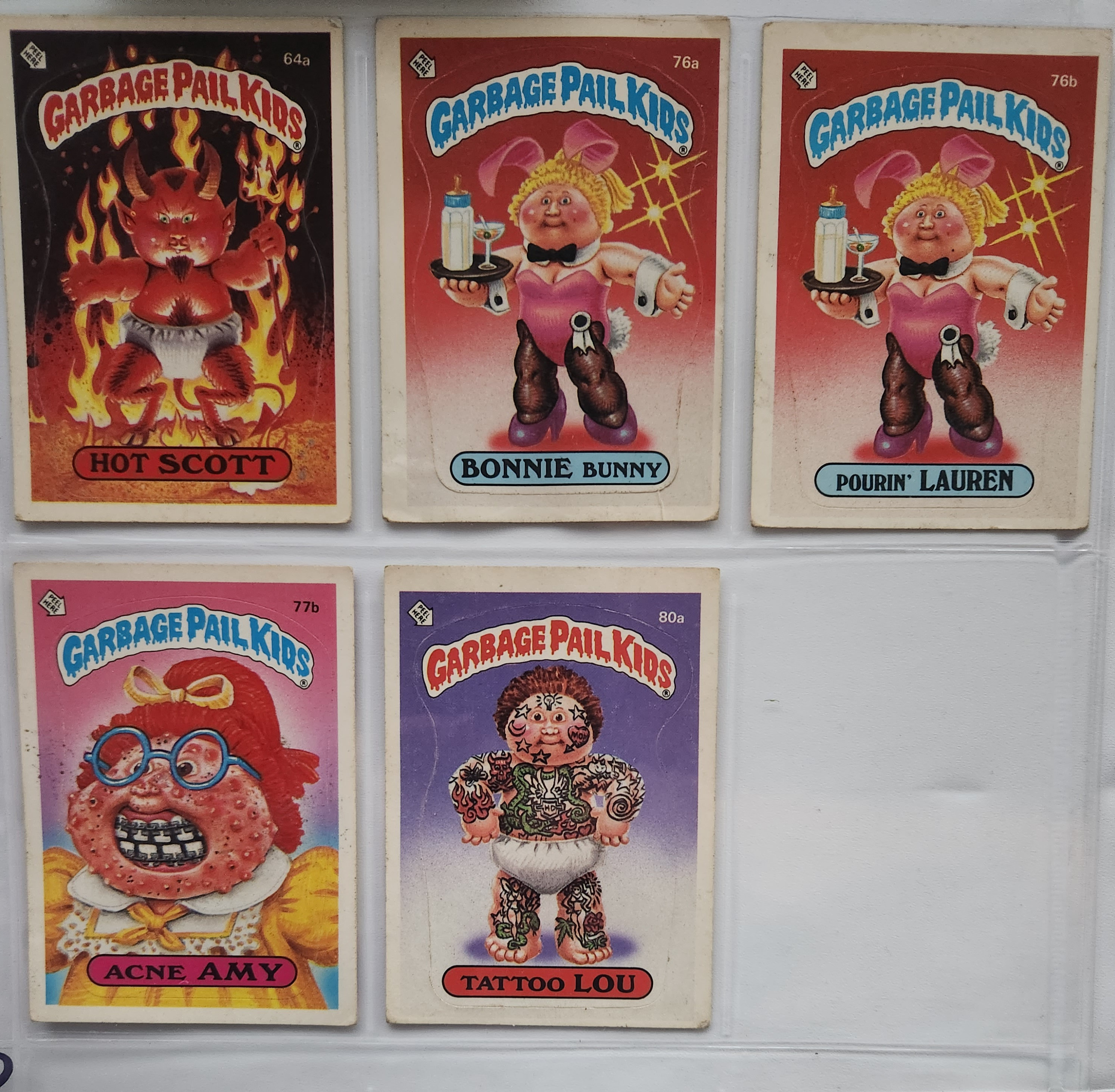 Garbage Pail Kid Cards - OS2 Series - Set of 14 - Etsy