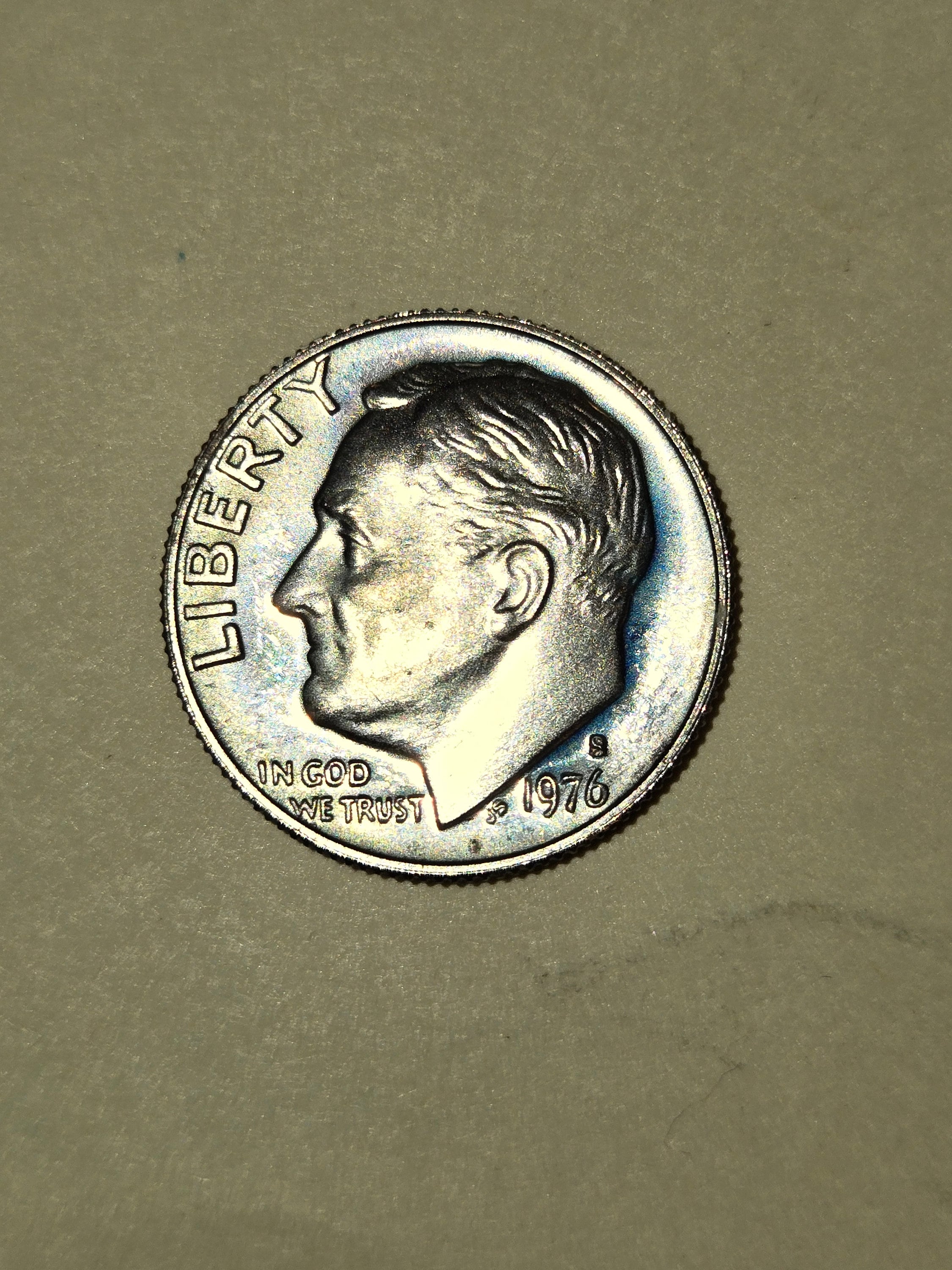 1976S Roosevelt Proof Dime With Errors - Etsy