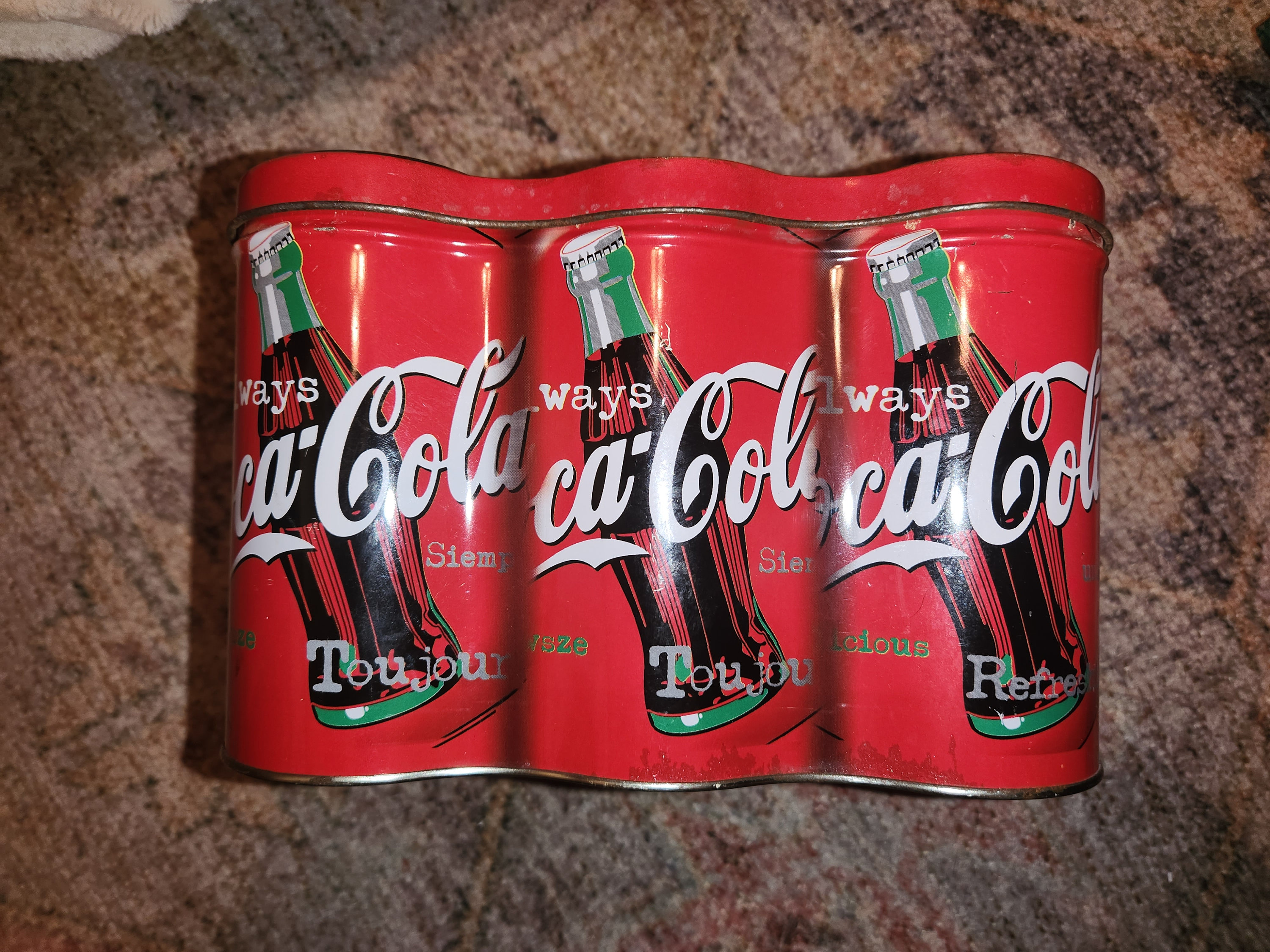 Coca-cola Tin (6-can) - Etsy