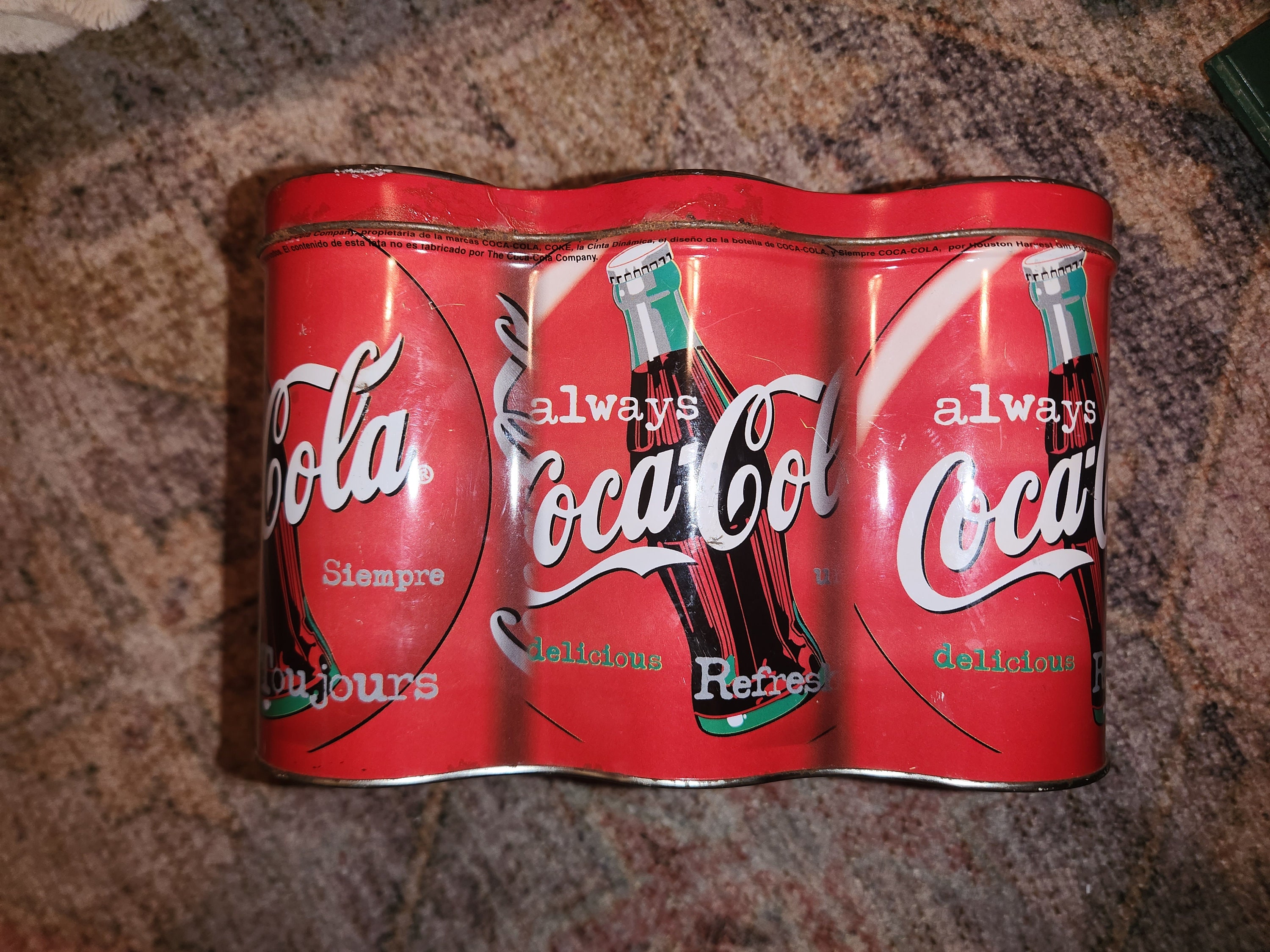 Coca-cola Tin (6-can) - Etsy