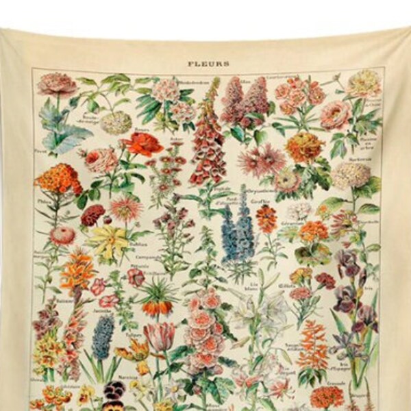 Floral Tapestry - Etsy