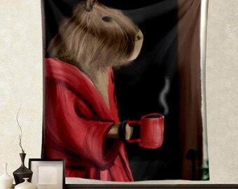 Capybara Club Wall - Etsy