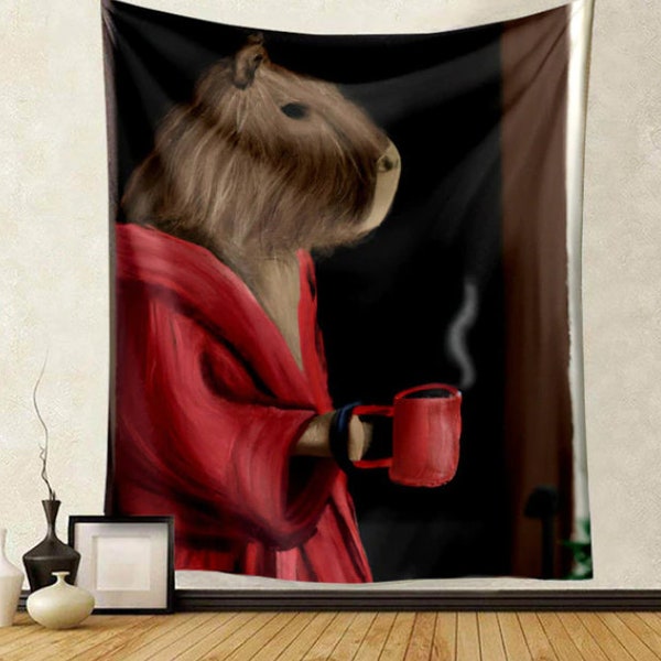 Capybara Tapestry - Etsy