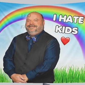 Funny Meme Tapestry Hippie, Wall Hanging, Gimic, Joke, Gift, Room Decor ...