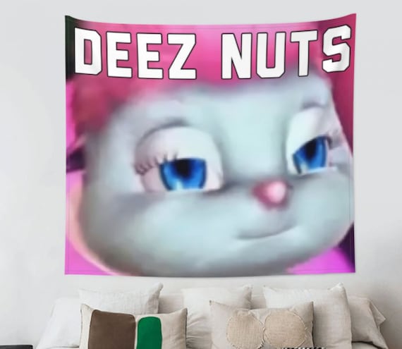 Funny Meme Tapestry Hippie Wall Hanging Gimic Joke Gift - Etsy