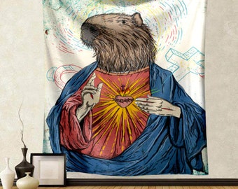 Capybara Club Wall - Etsy