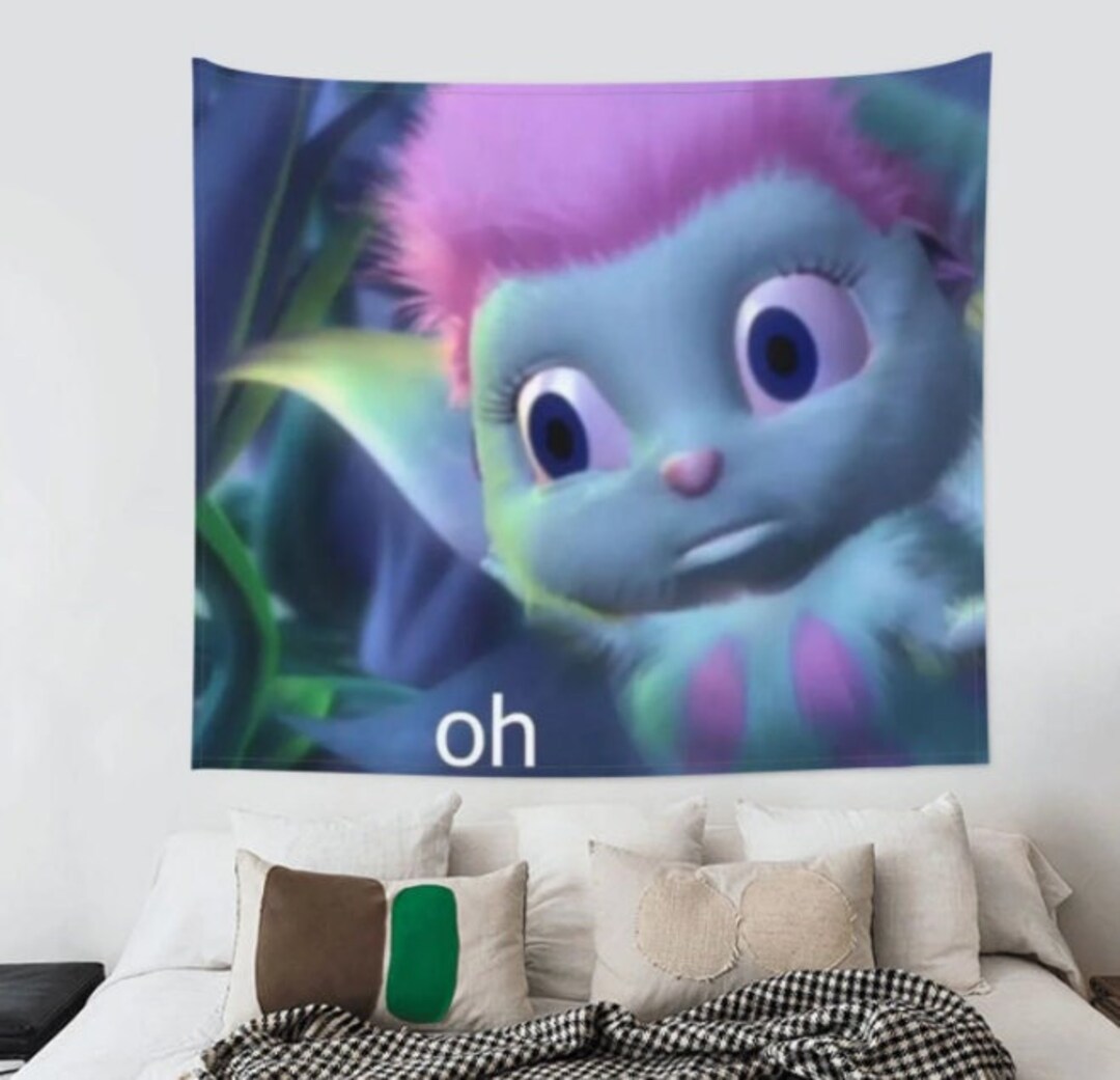 Funny Meme Tapestry Hippie, Wall Hanging, Gimic, Joke, Gift, Room Decor ...