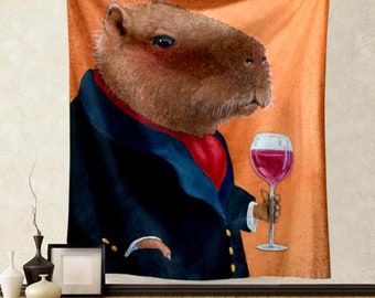 Capybara Club Wall - Etsy