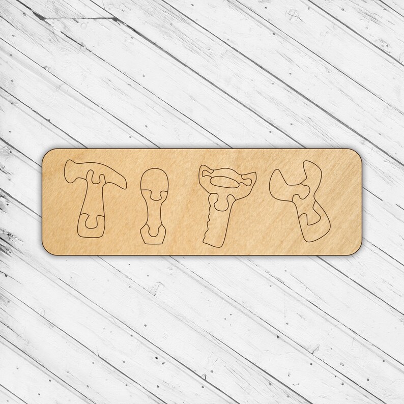 Wooden Instruments Educational Toy Jigsaw Laser Cut Dxf - Etsy