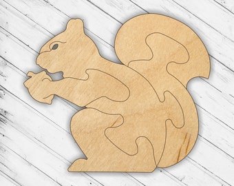 Squirrel Jigsaw Puzzle - Etsy