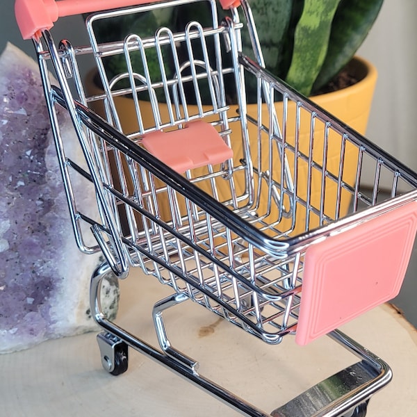 Mini Shopping Cart - Etsy