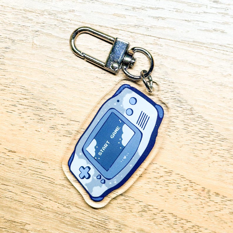 Aesthetic Game Console Keychain - Etsy